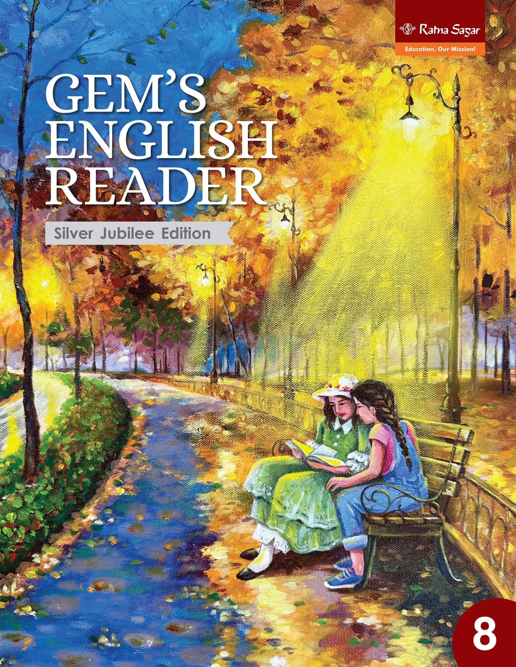 Ratna Sagar-Gem's English Reader For Class 8 (Silver Jubilee Edition ...