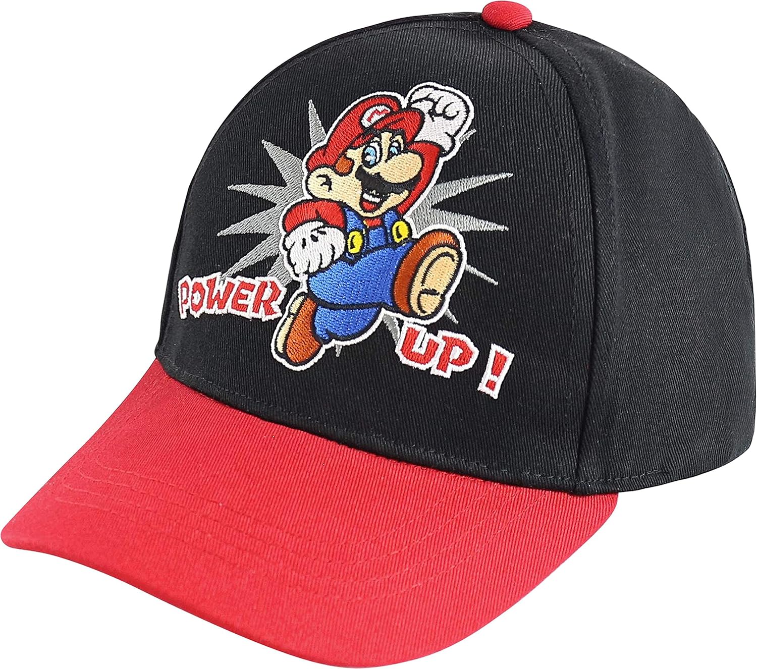 Amazon.com: Nintendo Boys' Baseball Cap, Super Mario Adjustable Kids ...