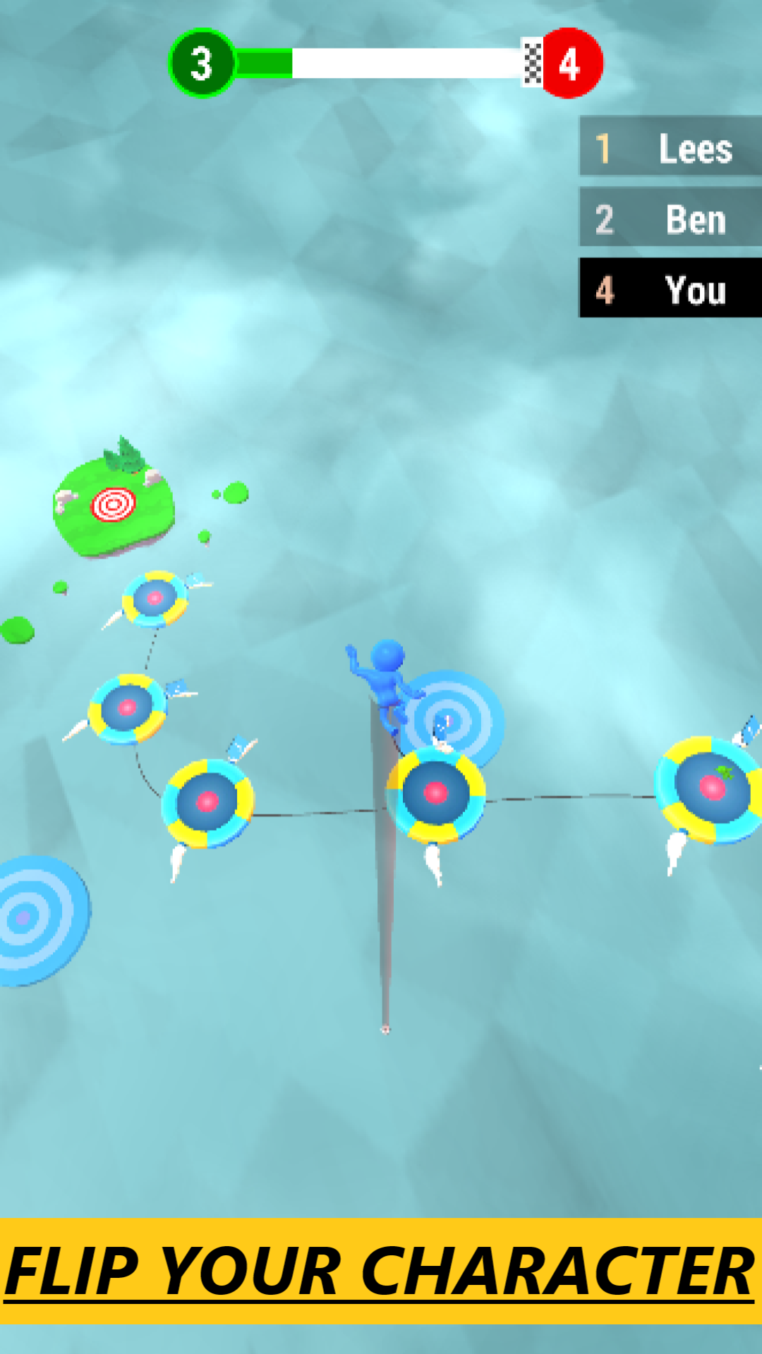 Trampoline Flip: Jump Race 3D - Trampoline Jump Race 3D - Flip Jump ...