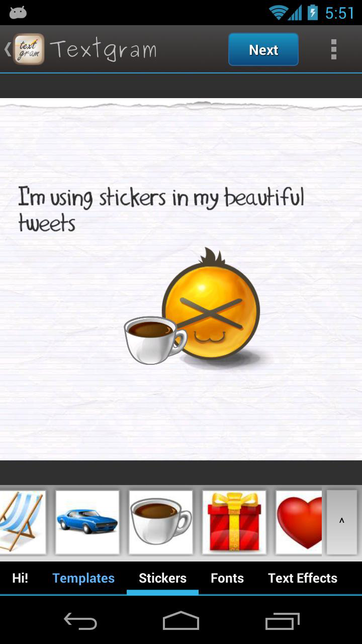 Textgram - App on Amazon Appstore