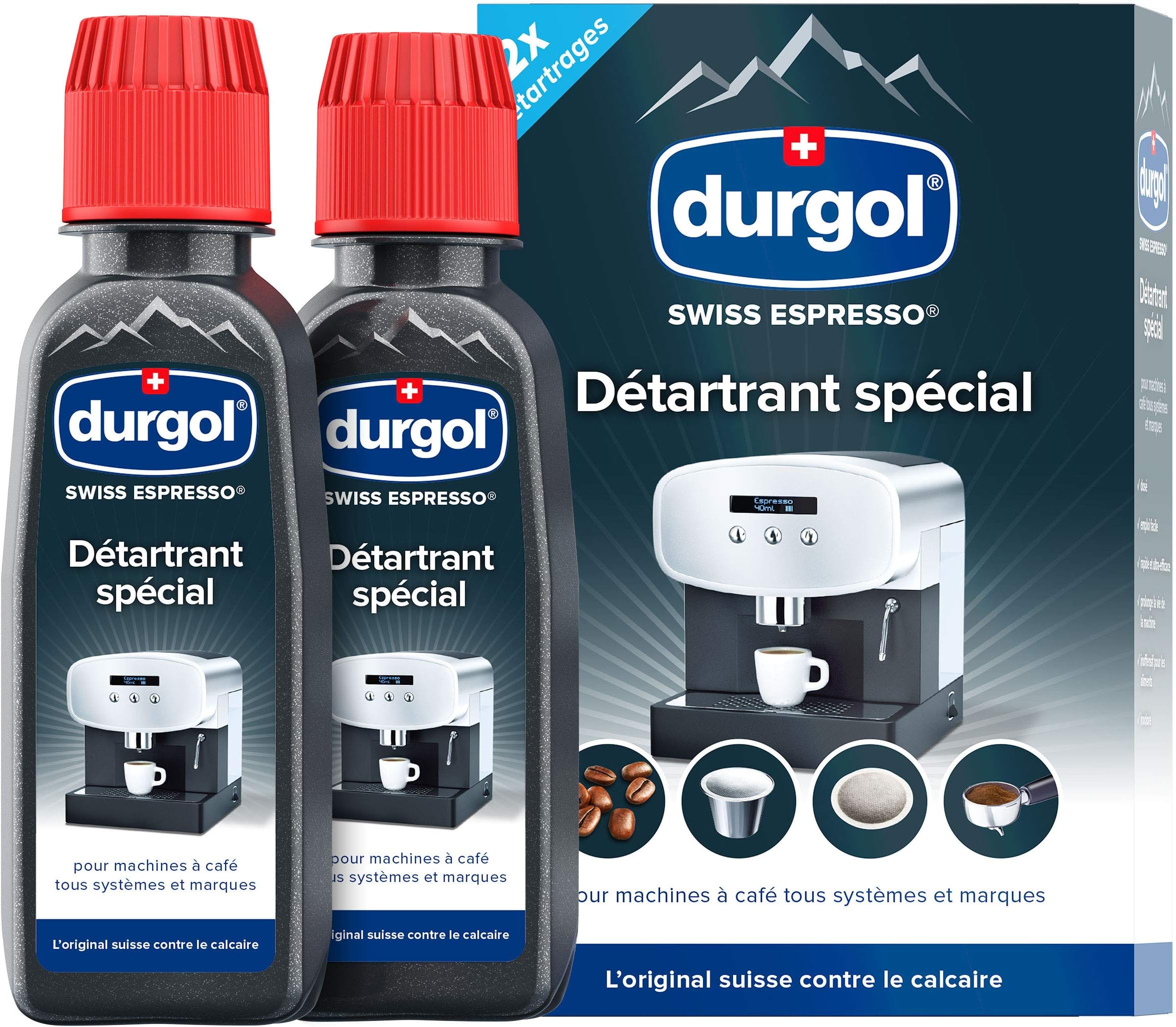 De'Longhi Detartrant EcoDecalk DLSC500, Écologique, 500mL pour Machines ...
