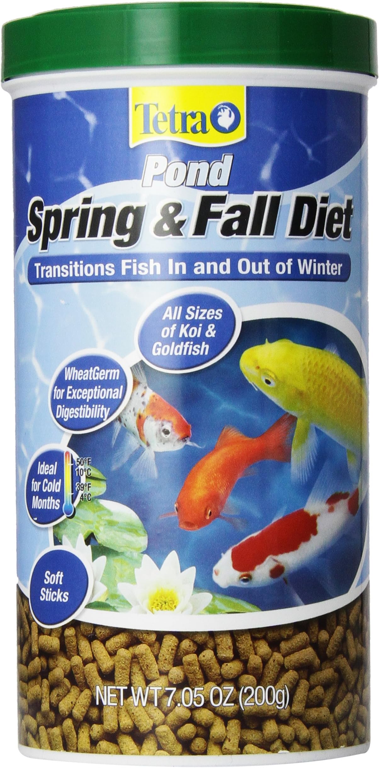 Amazon.com: Eco Labs MLLWGMD Wheat Germ Koi and Goldfish Food, 2.4 ...