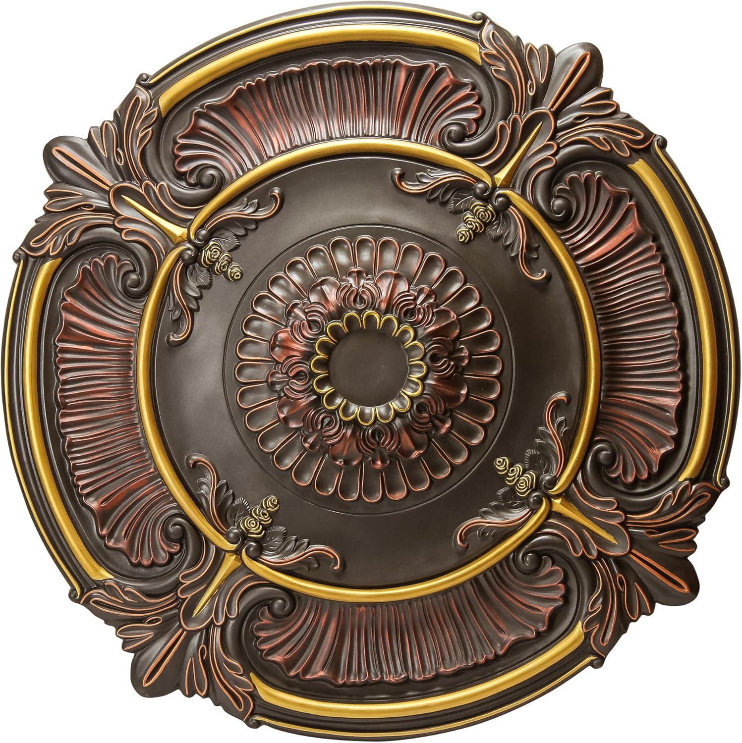 Ceiling Medallions - Ceiling Medallion for Chandeliers 39-1/2 inch ...