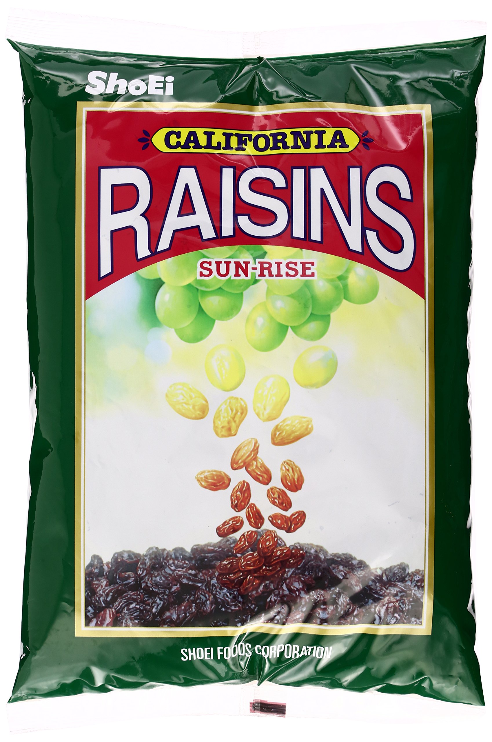 Amazon.co.jp: SUNRISE California Raisins (no oil) 2.2 lbs (1 kg) : Food ...