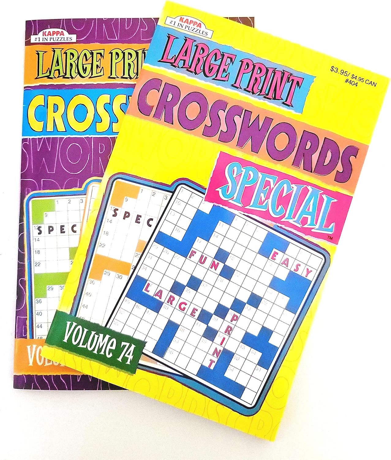 Amazon.com: Large Print Crosswords Special Set of 2 Volumes