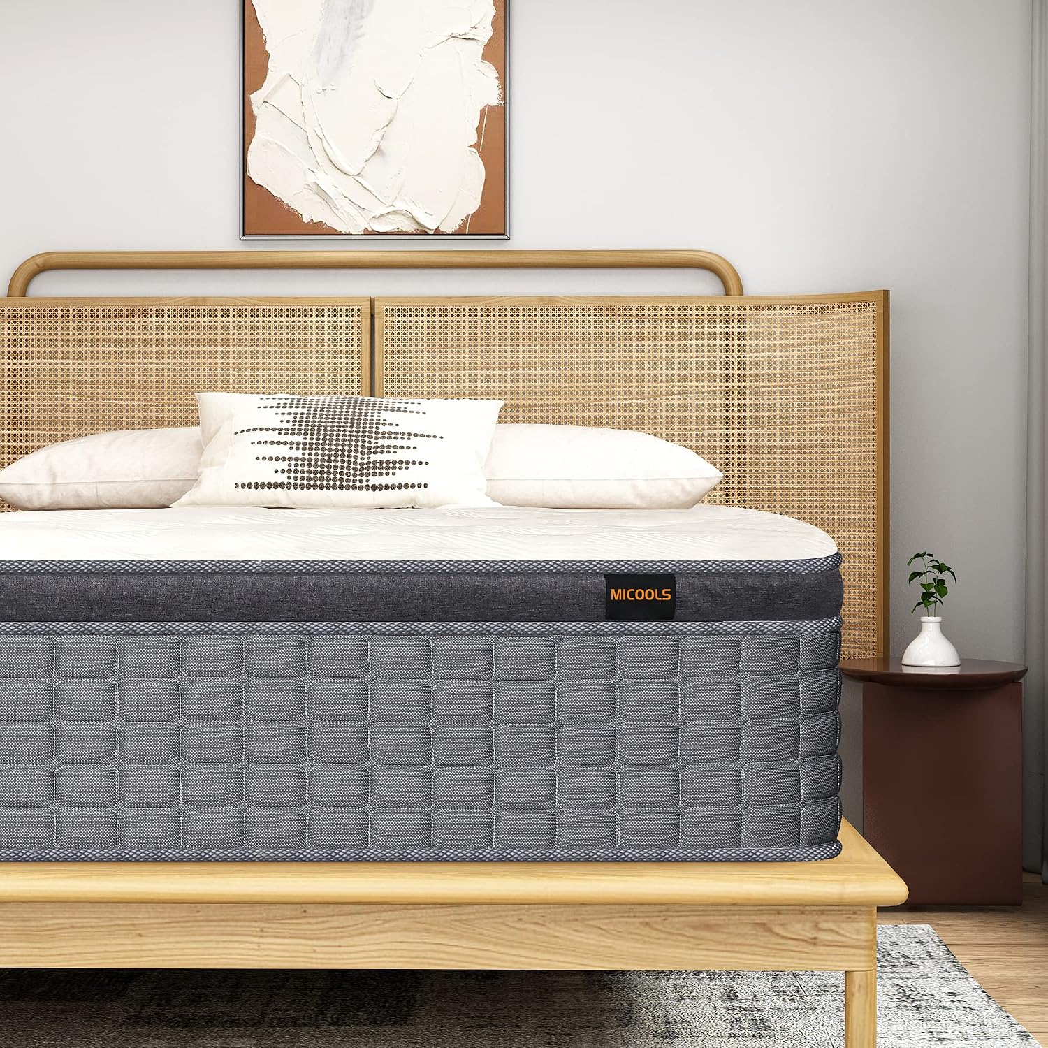 Amazon.com: MICOOLS Full Mattress,14 inch Hybrid Mattress in a Box ...