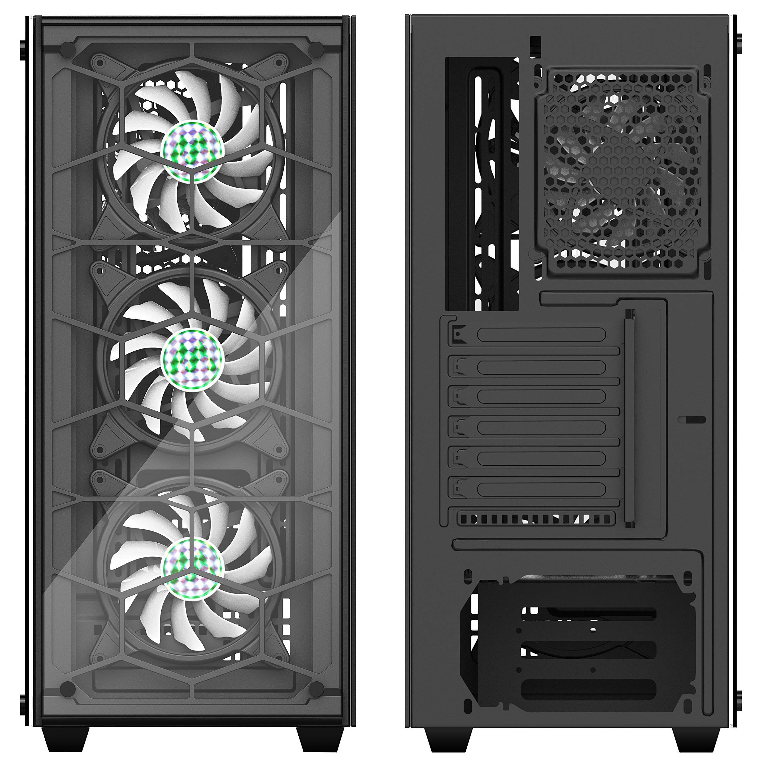 Snapklik.com : USB 3.0,ATX Mid-Tower Chassis Pre-Installed Voice Remote ...