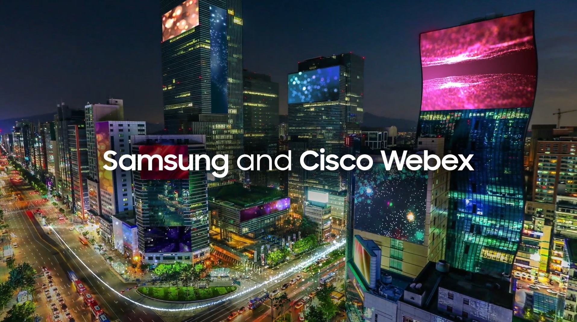 Watch Seamless Integration with Samsung Display Solutions and Cisco ...
