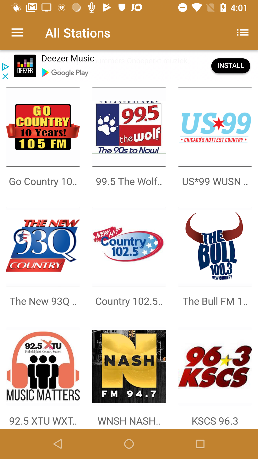 Country Music RADIO - App on Amazon Appstore