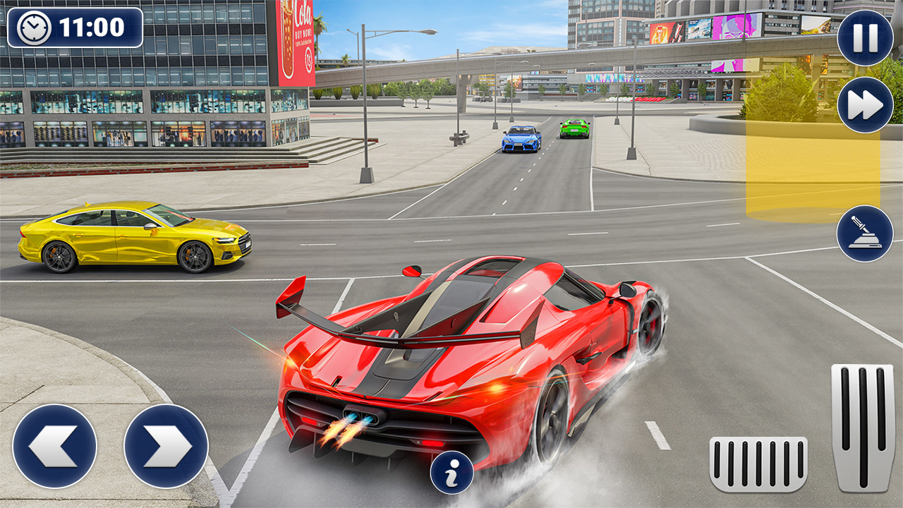 Extreme Car Racing City Traffic Racer Endless Driving Simulator Game ...
