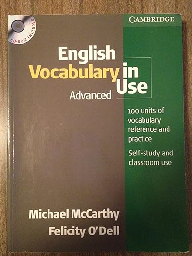 English Vocabulary in Use Advanced with Answers and CD-ROM: McCarthy ...