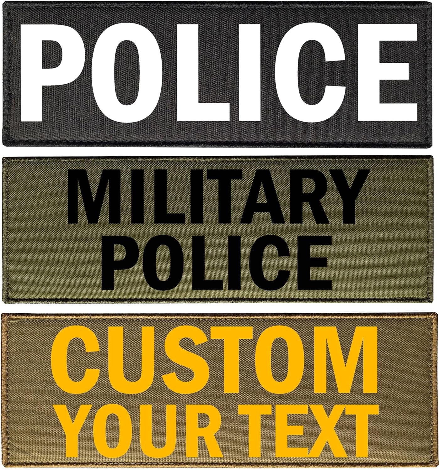 Amazon.com: SUVIYA Personalized Custom Tactical ID Patch with Hook ...