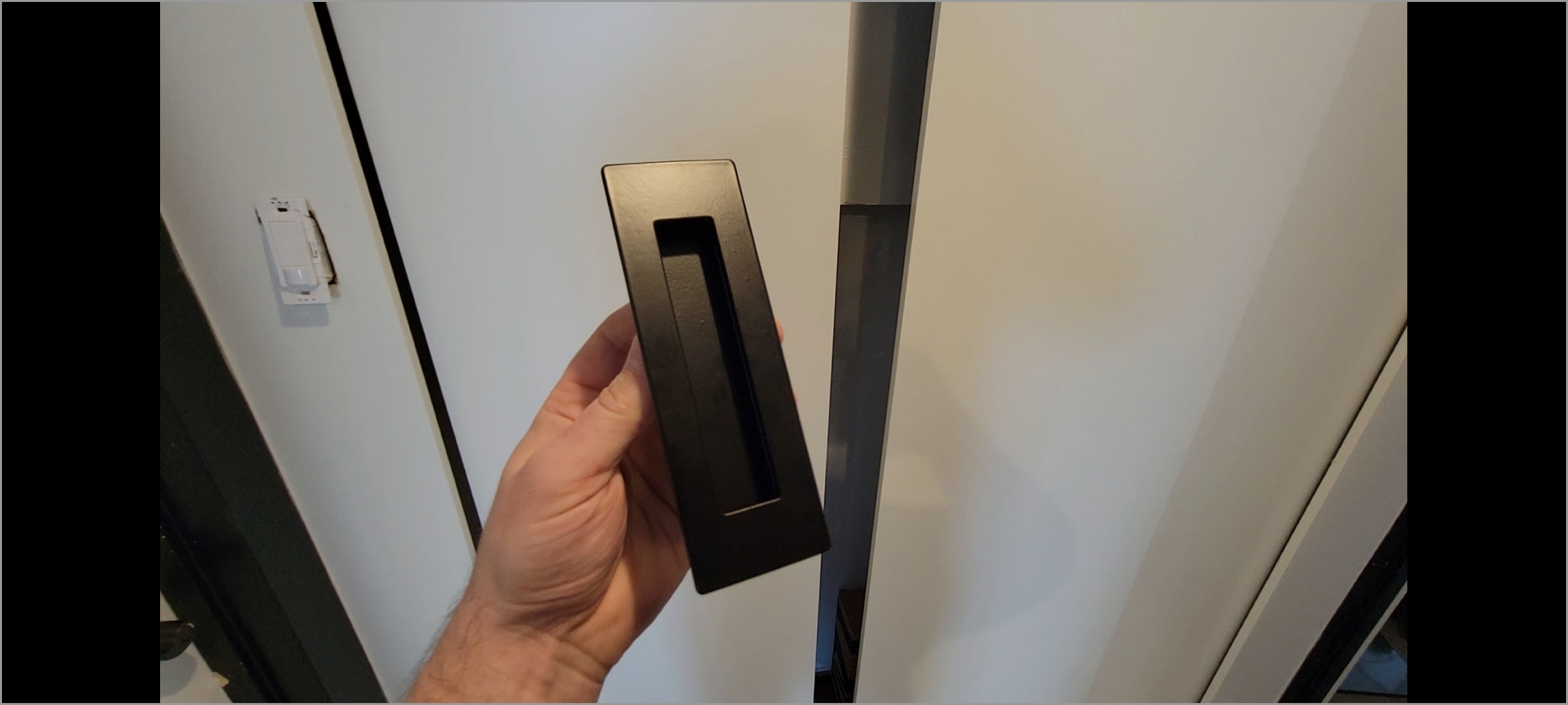 Watch How to install flush fnger door pulls on solid & hollow dors on ...
