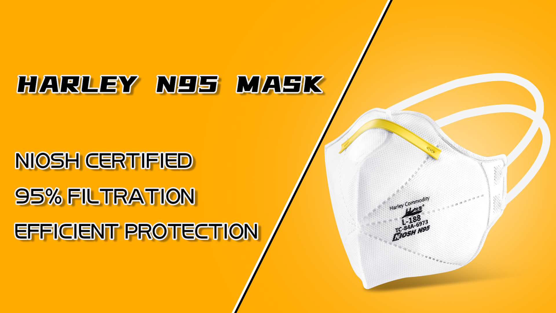 Watch Harley L-188 N95 Face Mask on Amazon Live