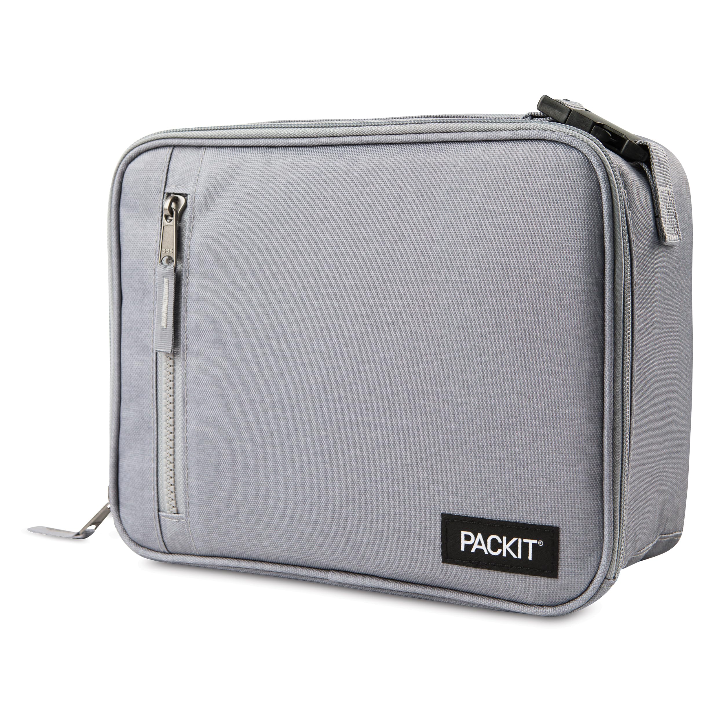 Amazon.com: PackIt Freezable Classic Lunch Box, Gray Fog, Built with ...