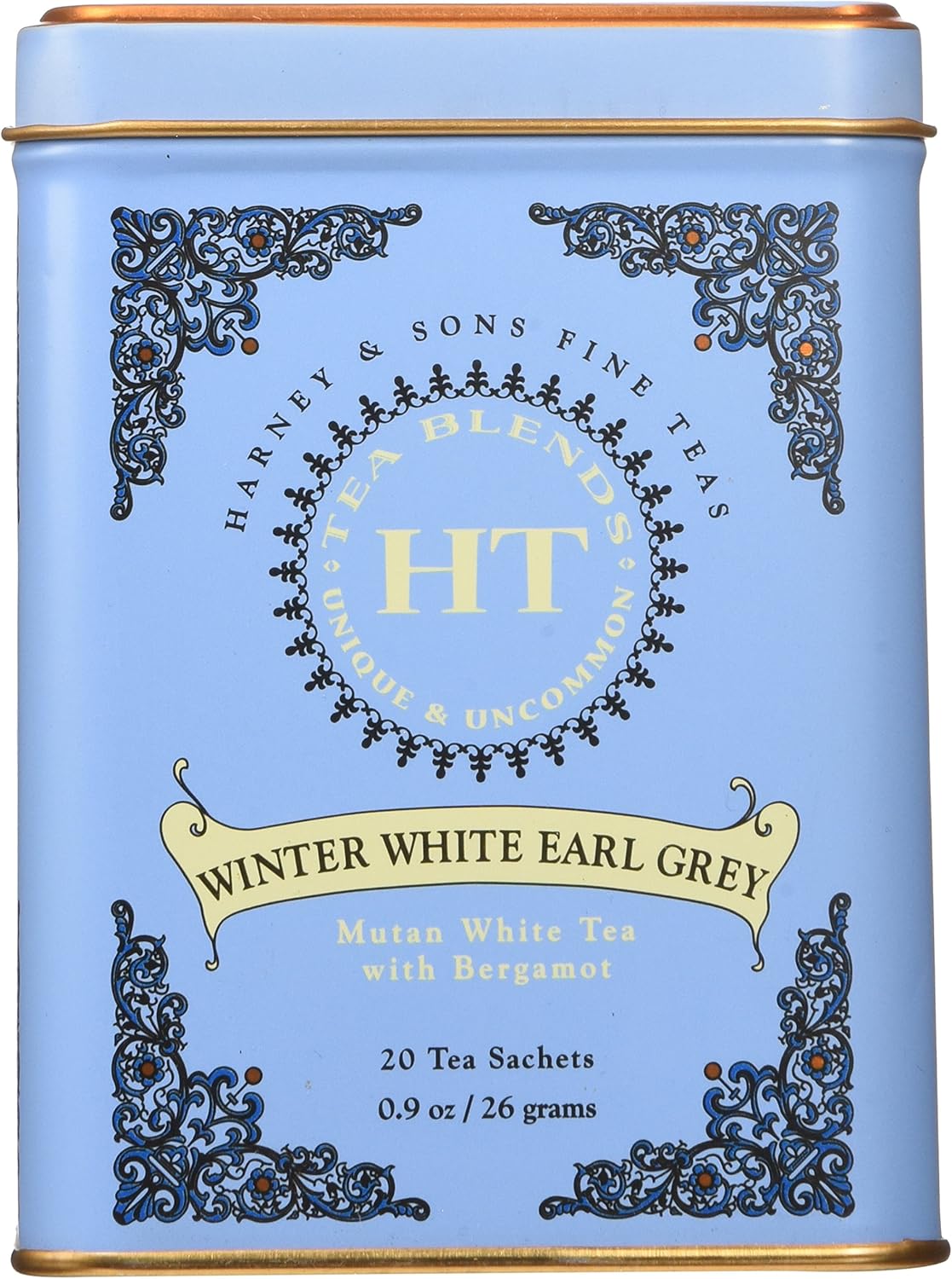 Harney & Sons Winter White Earl Grey - 20 sachets tin : Amazon.ca ...