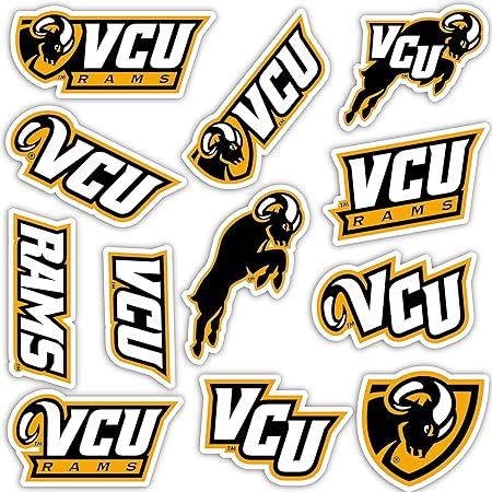 Amazon.com: Virginia Commonwealth University VCU Rams Vinyl Decal ...