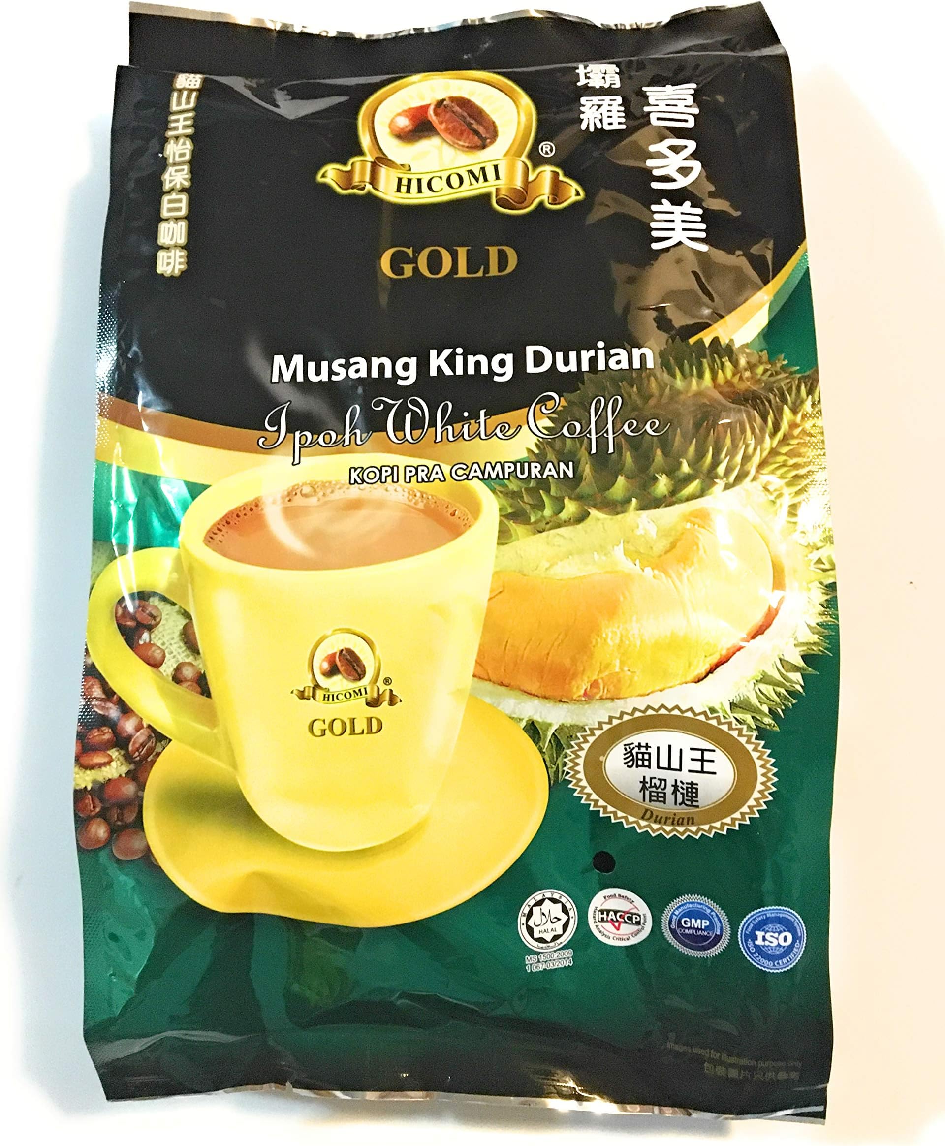Amazon.com : Delong Durian Coffee - 200g.(20g x 10Sachets) : Grocery ...