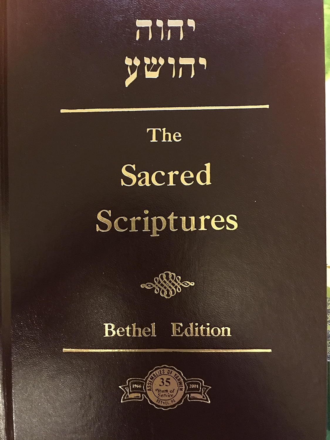 The sacred Scriptures Bethel Edition: Meyer, Jacob: Amazon.com: Books