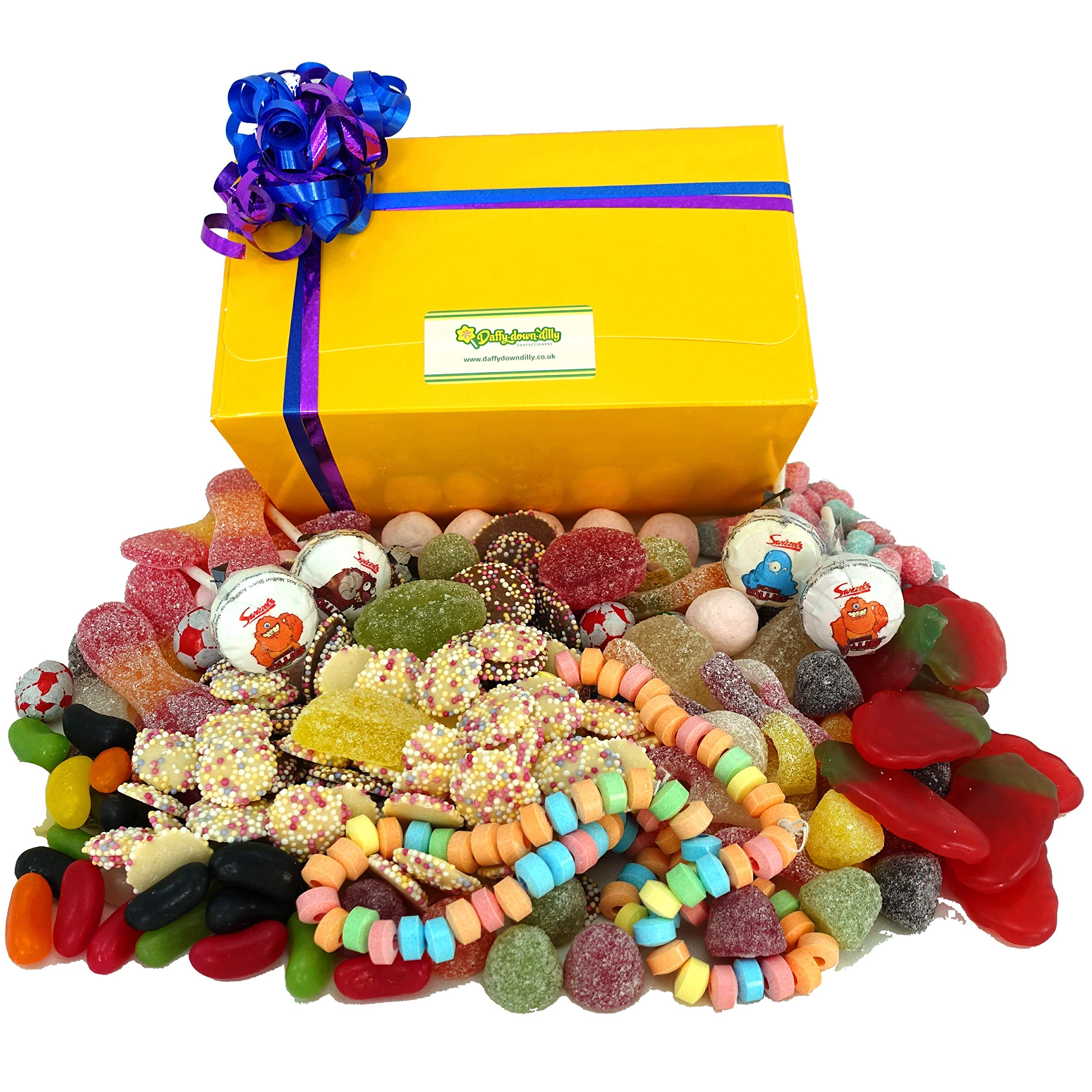 Vegetarian Sweet Box - 1 Kilo of Veggie Sweets in a Presentation Gift ...