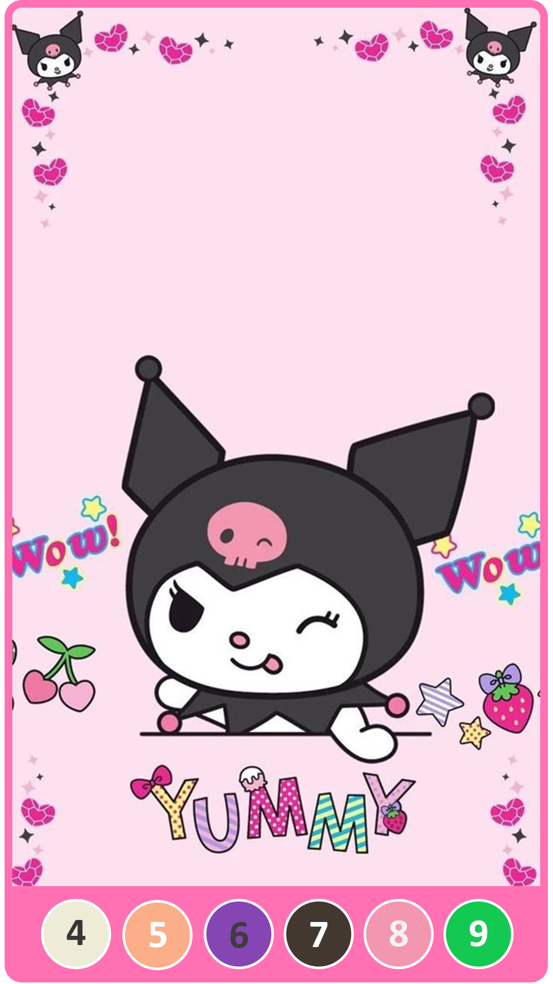Kuromi Color By Number - App on Amazon Appstore