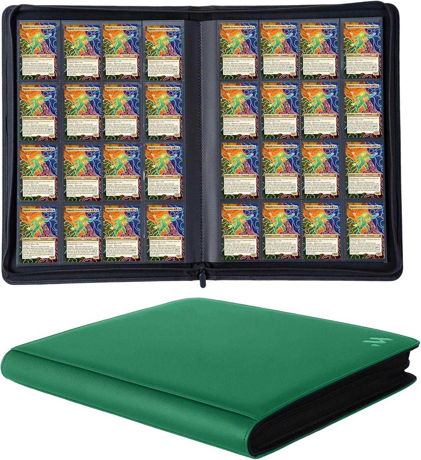 Amazon.com: MORABTO Premium 1000+ Pockets Card Binder,16 Pockets ...