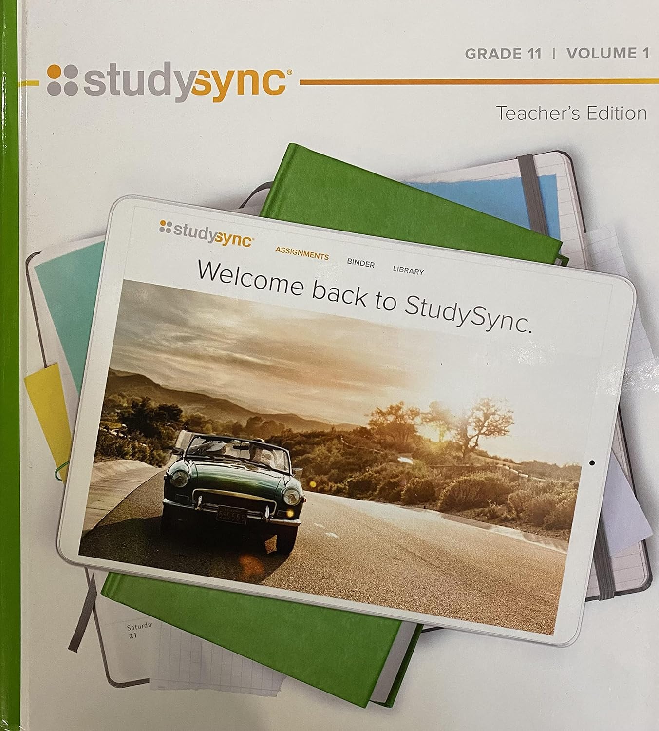 StudySync, Grade 11, Volume 1, Teacher Edition, c. 2021, 9781949739282 ...