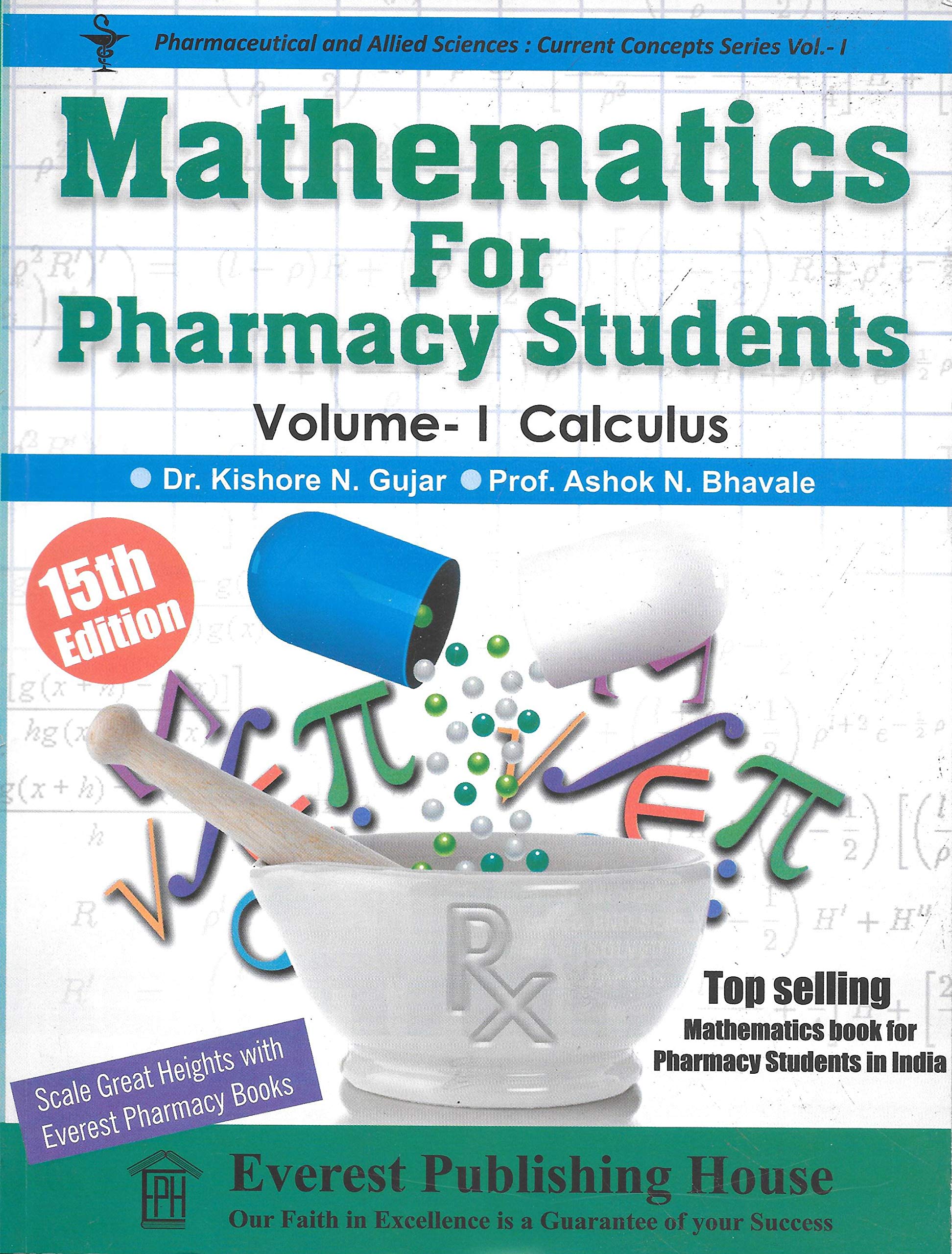 Buy Mathematics for Pharmacy Students Vol-I Book Online at Low Prices ...