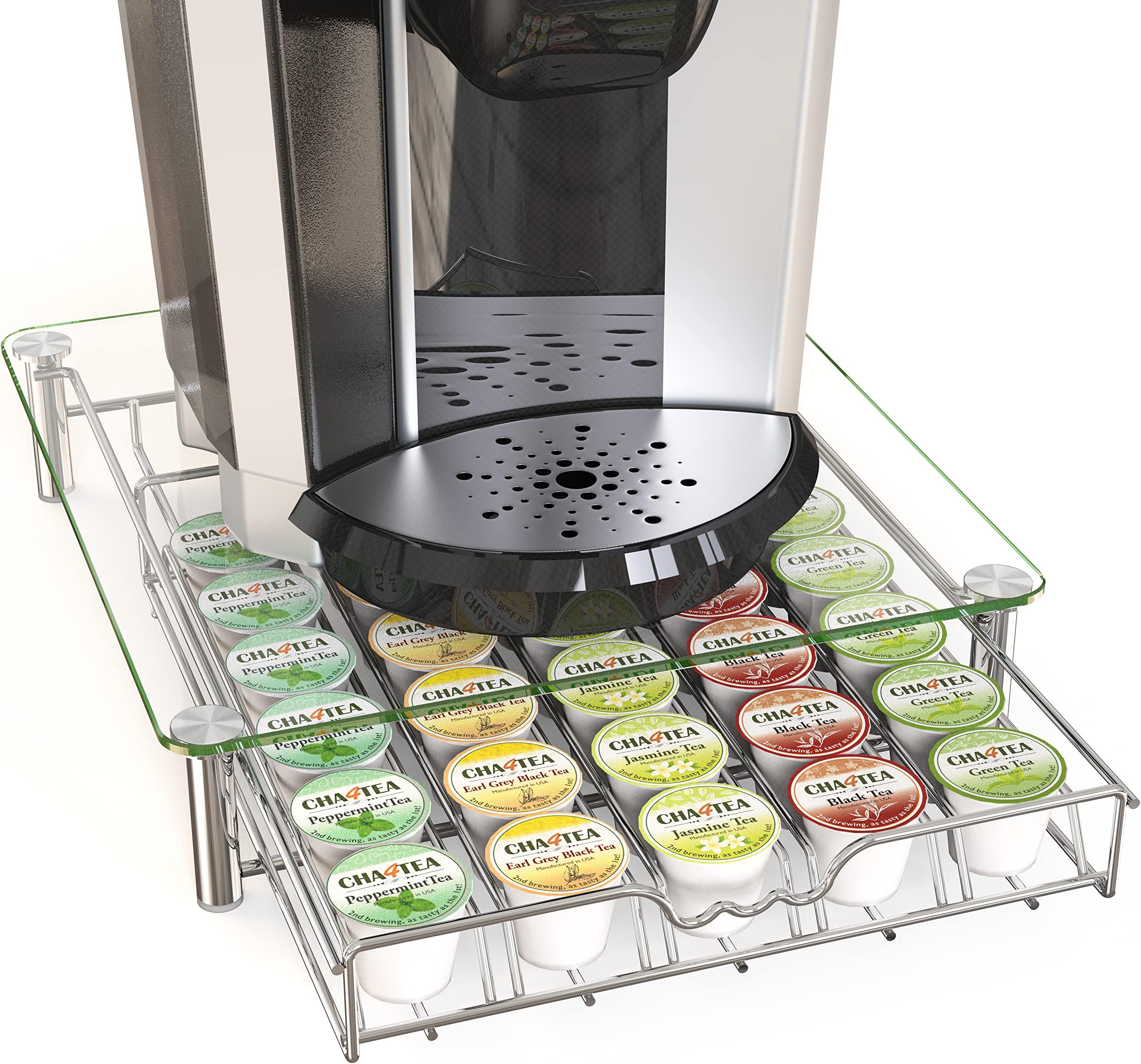 Amazon.com: K Cup Holder - Coffee Pod Holder Storage Drawer for Coffee ...