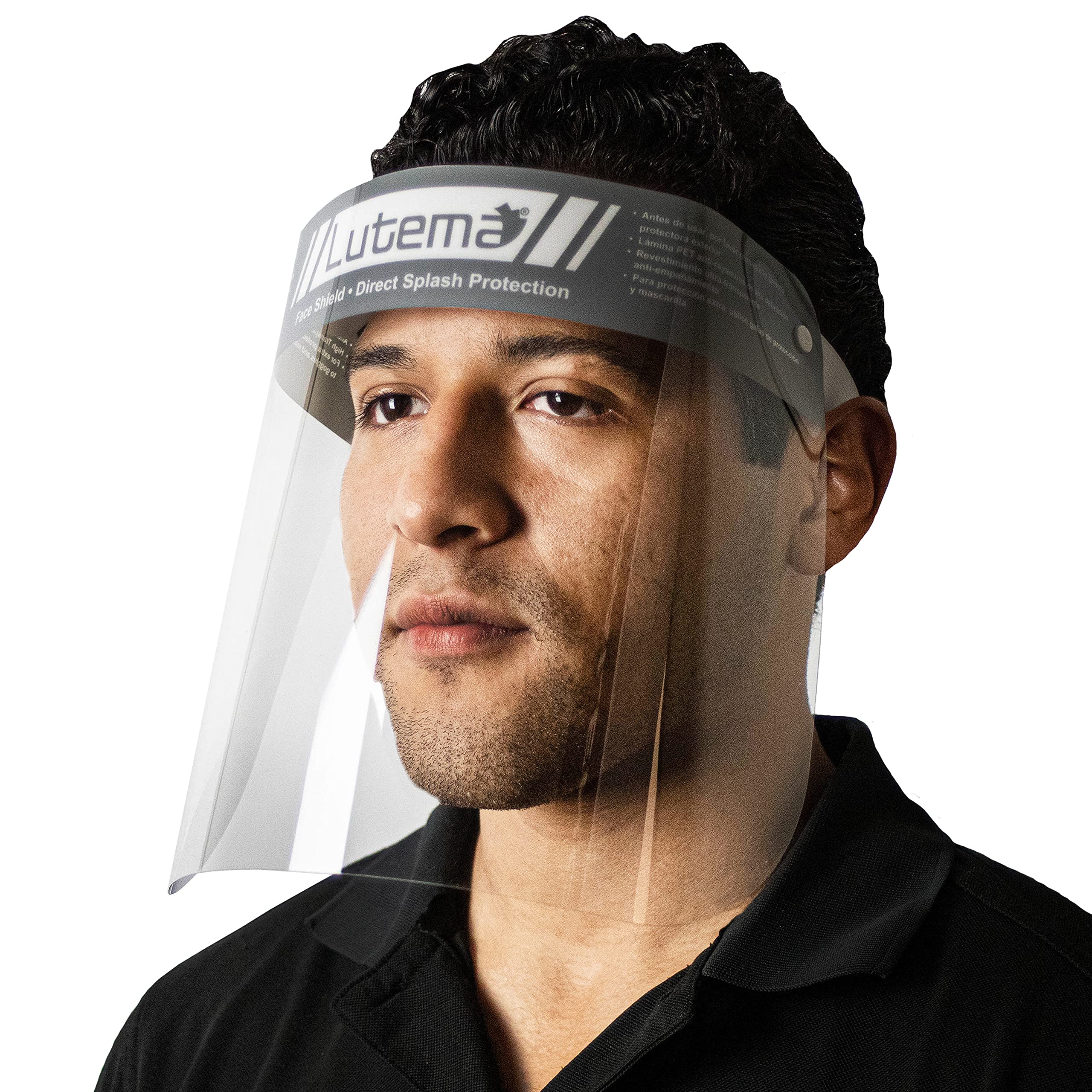 10 Pcs Ultra Clear Protective Full Face Plastic Shields to Protect Eyes ...