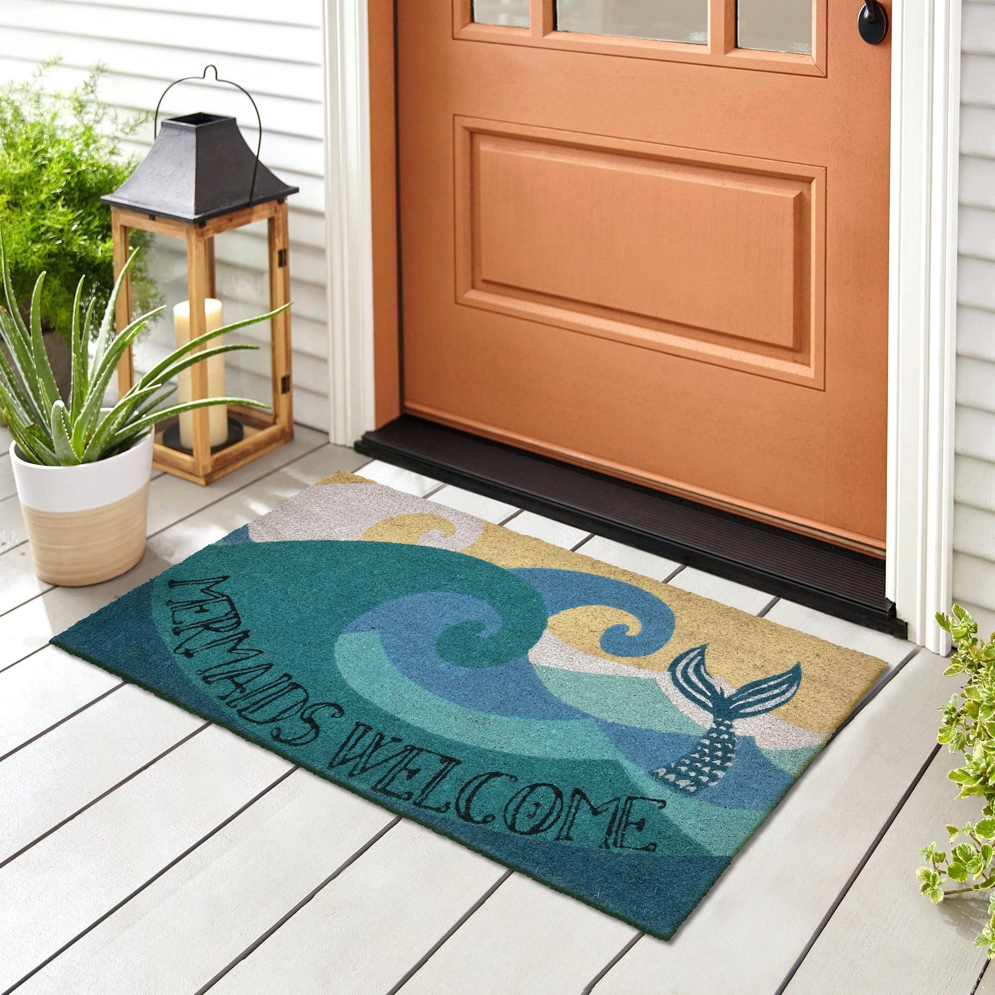 Amazon.com: Liora Manne Natura Doormat Non-Slip Natural Fiber Outdoor ...