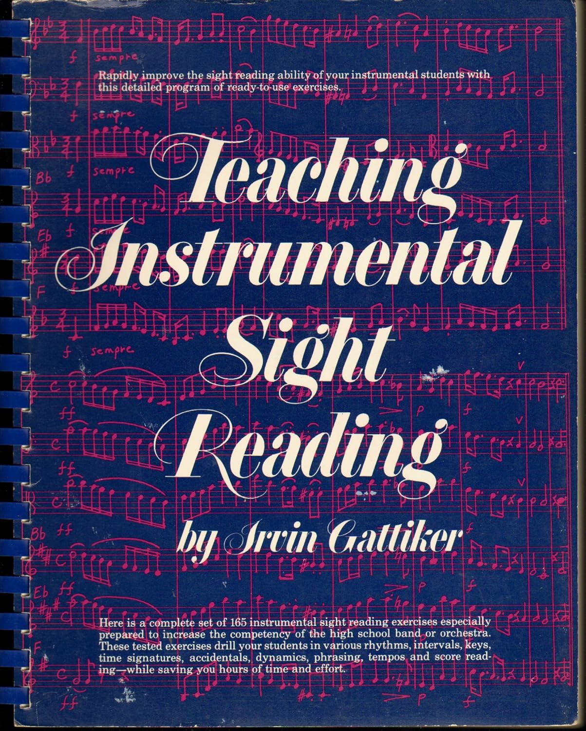Teaching Instrumental Sight Reading: Irvin Gattiker: 9780138931568 ...