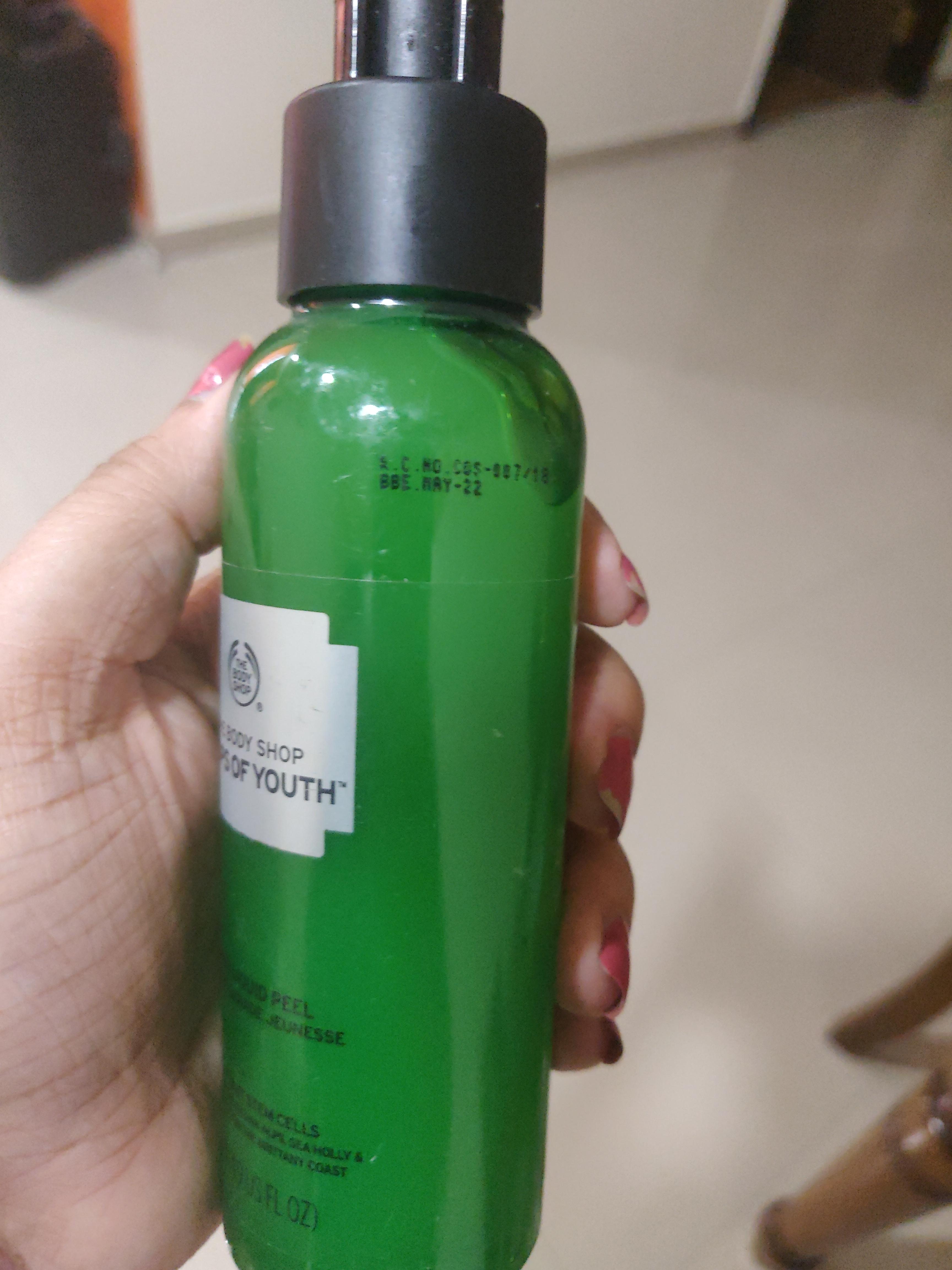The Body Shop Liquid Peel Drops Of Youth, 100ml : Amazon.in: Beauty