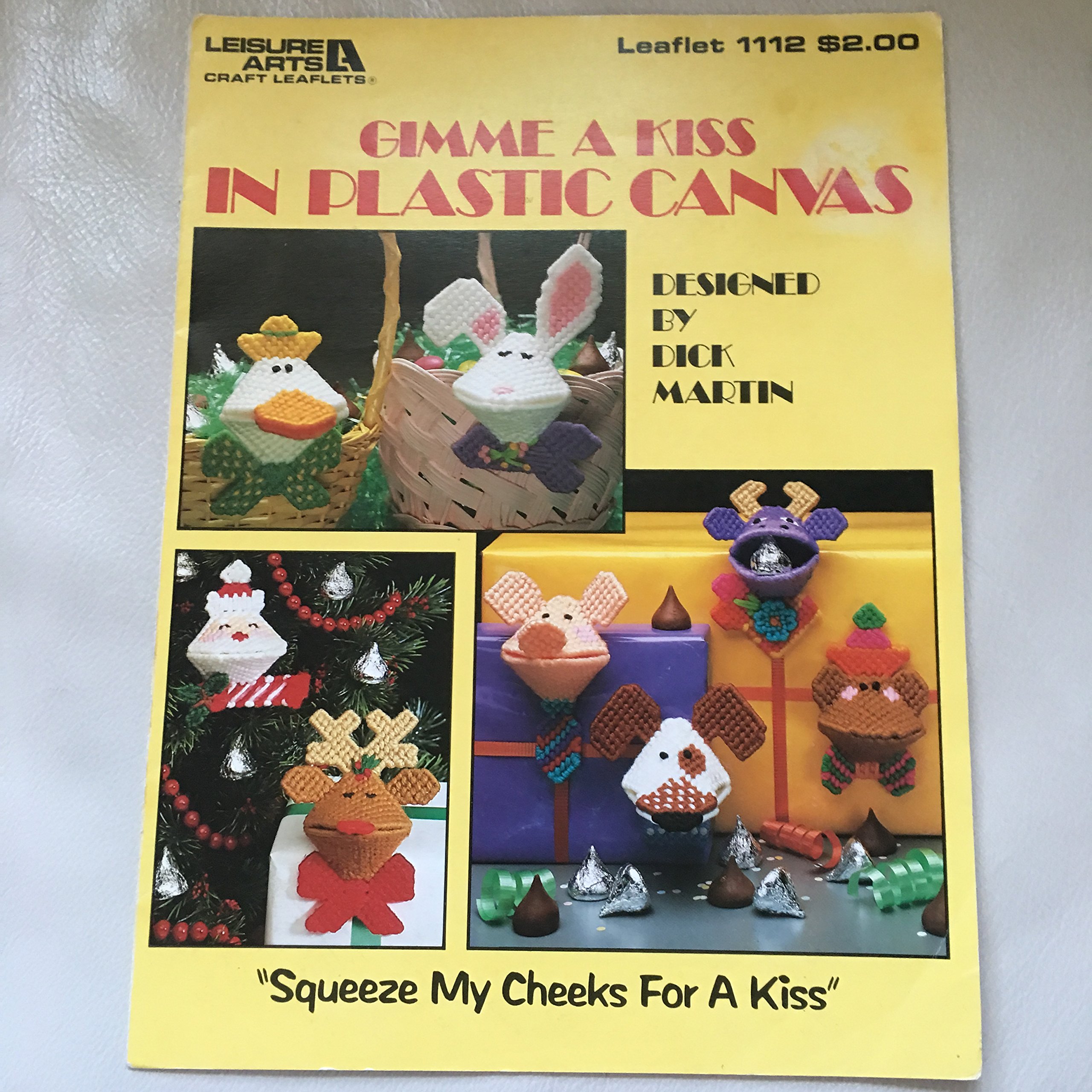 Buy Gimme A Kiss In Plastic Canvas Vintage 1987 Leisure Arts Designed buy-gimme-a-kiss-in-plastic-canvas-vintage-1987-leisure-arts-designed