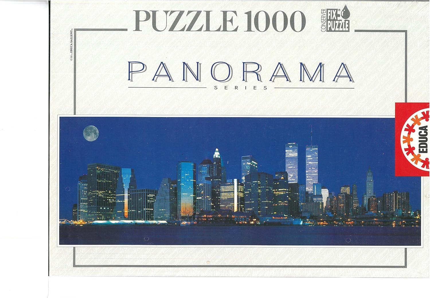 Amazon.com: Educa New York Skyline 1000 Piece Jigsaw Puzzle : Toys & Games