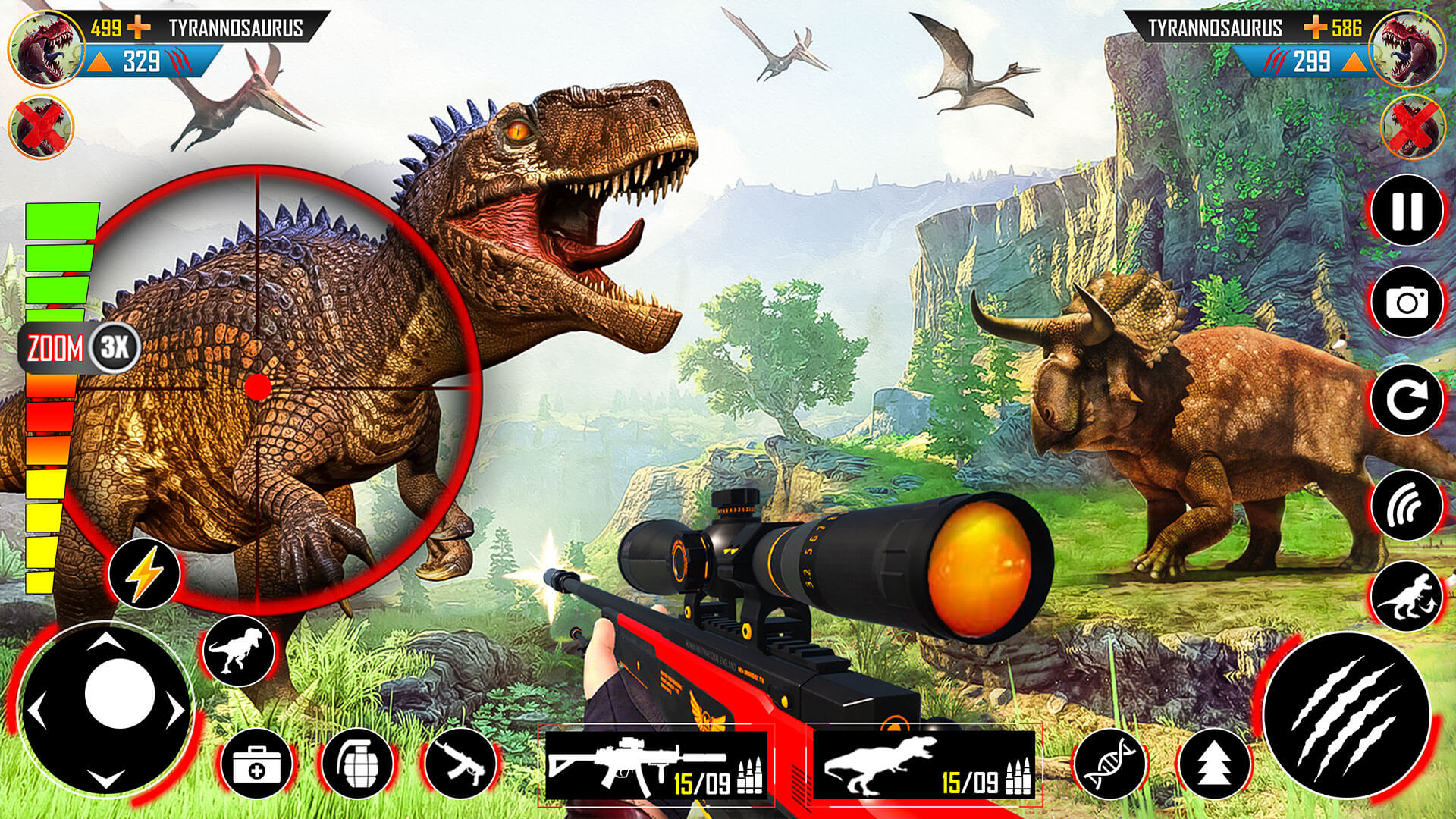 Carnivores Dino Hunt: Dino Shooting Games: Dinosaur Hunting Survival ...