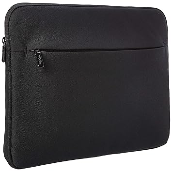 AmazonBasics Laptop Sleeve Case with Front Pocket, 15 Inch, Black - Buy ...