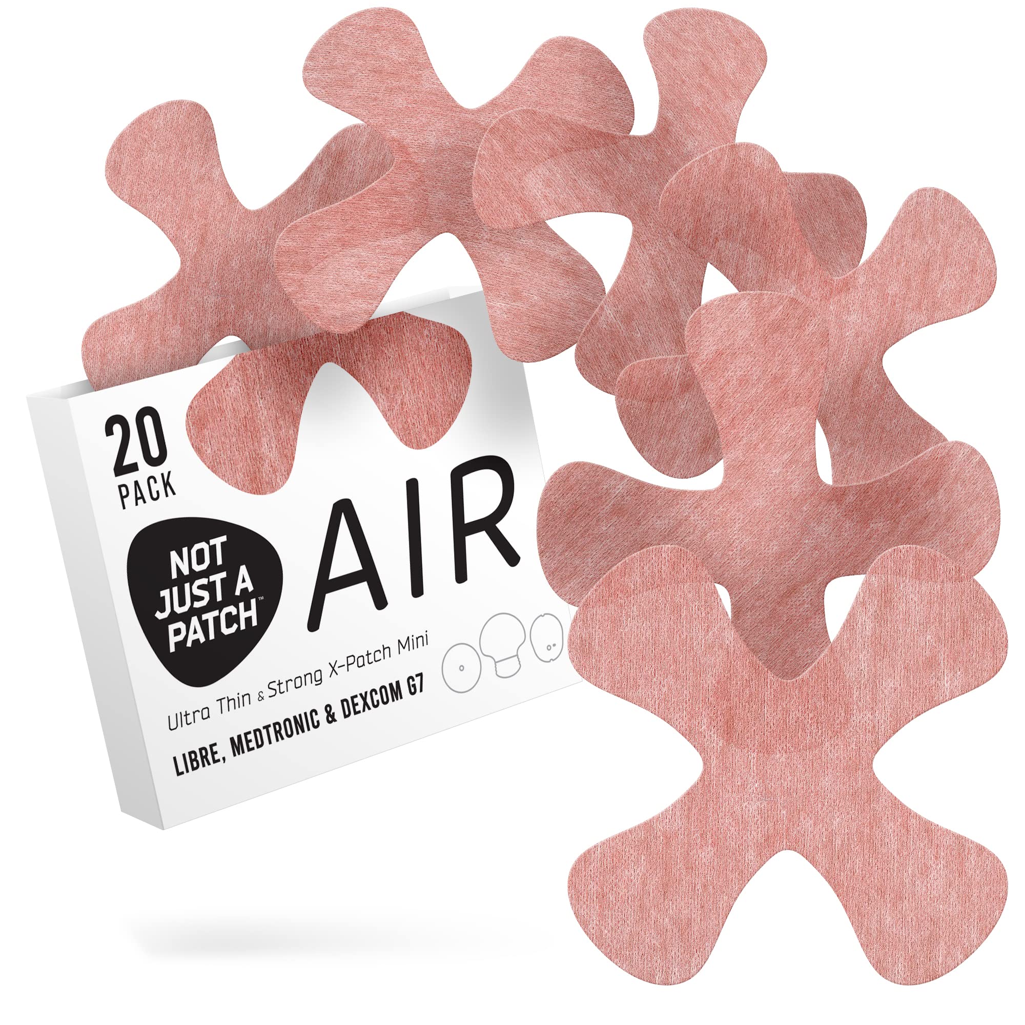 Buy NOT JUST A PATCHAir X-Mini (20 Pack) - Thin, Strong and Light ...