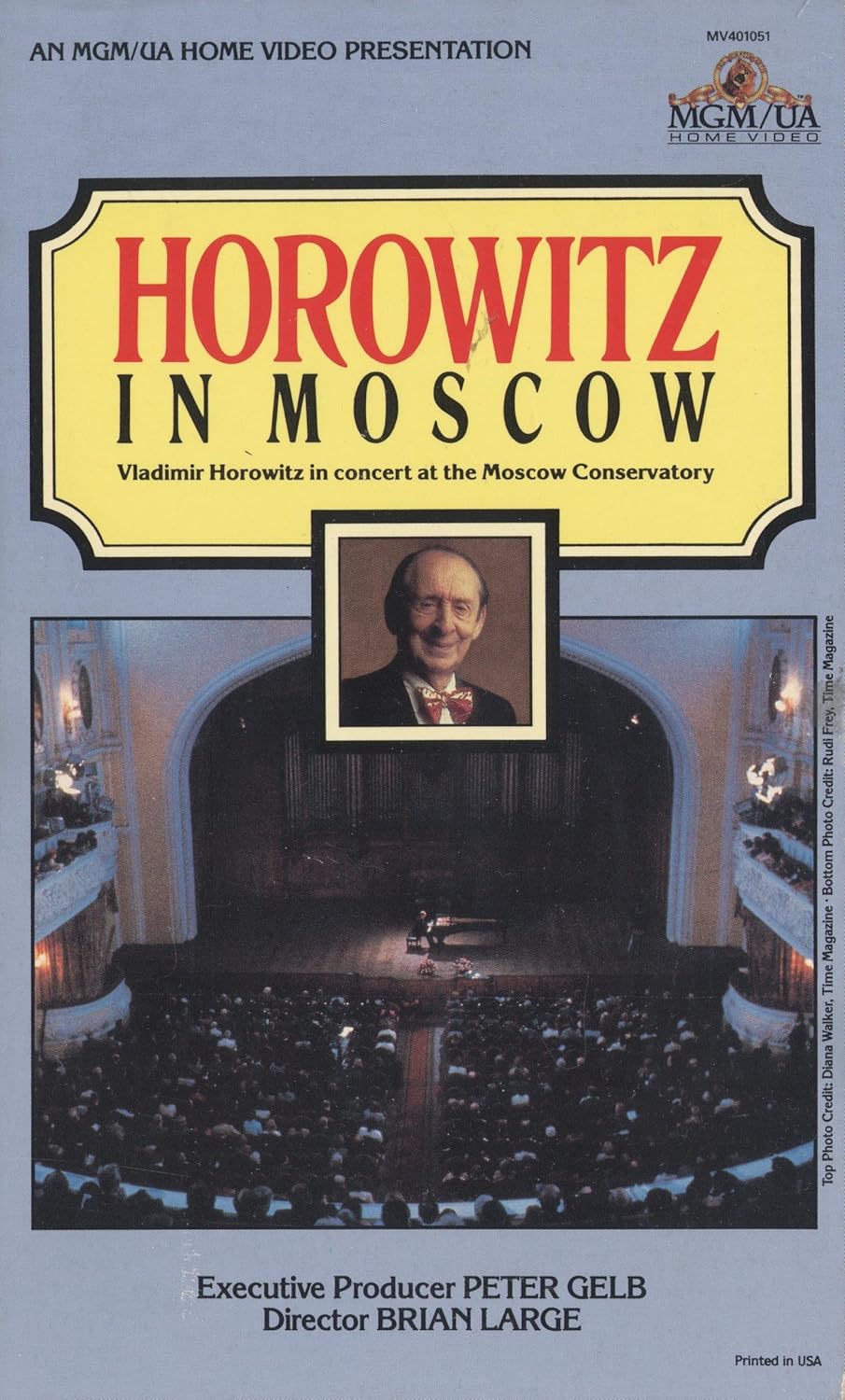 Amazon.com: Horowitz in Moscow - Vladimir Horowitz in Concert at the ...