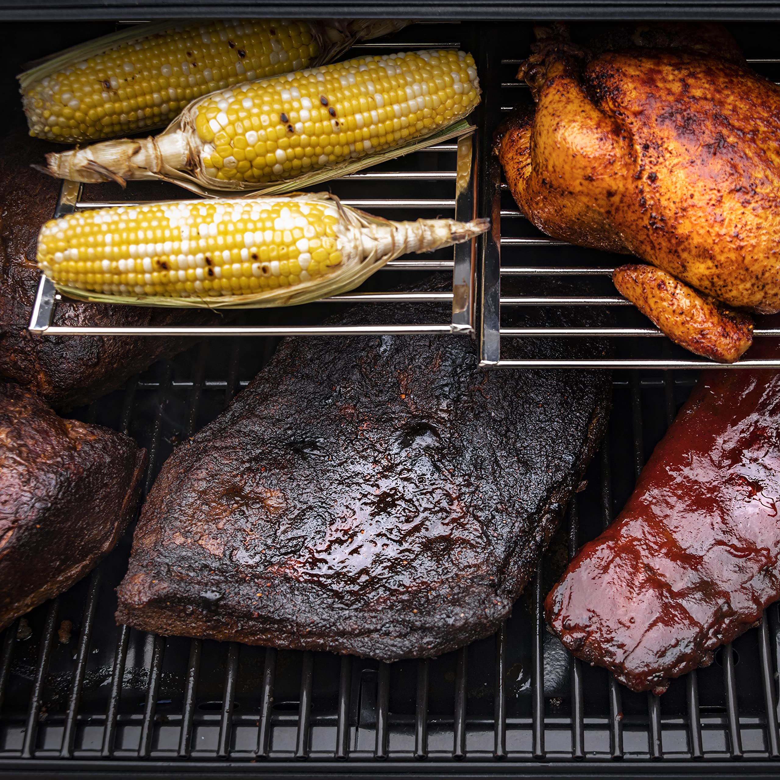 Snapklik.com : Oklahoma Joes Highland Flex Racks Bracket Kit