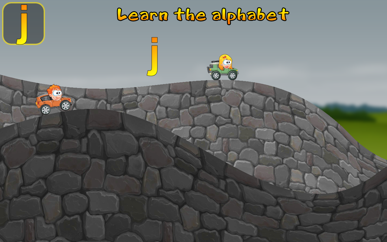 Reading Race - Learn the alphabet while racing cool cars. For kids and ...