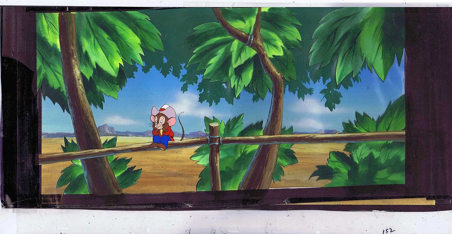 Amazon.com: Fievel's American Tails Original Pan Production Animation ...