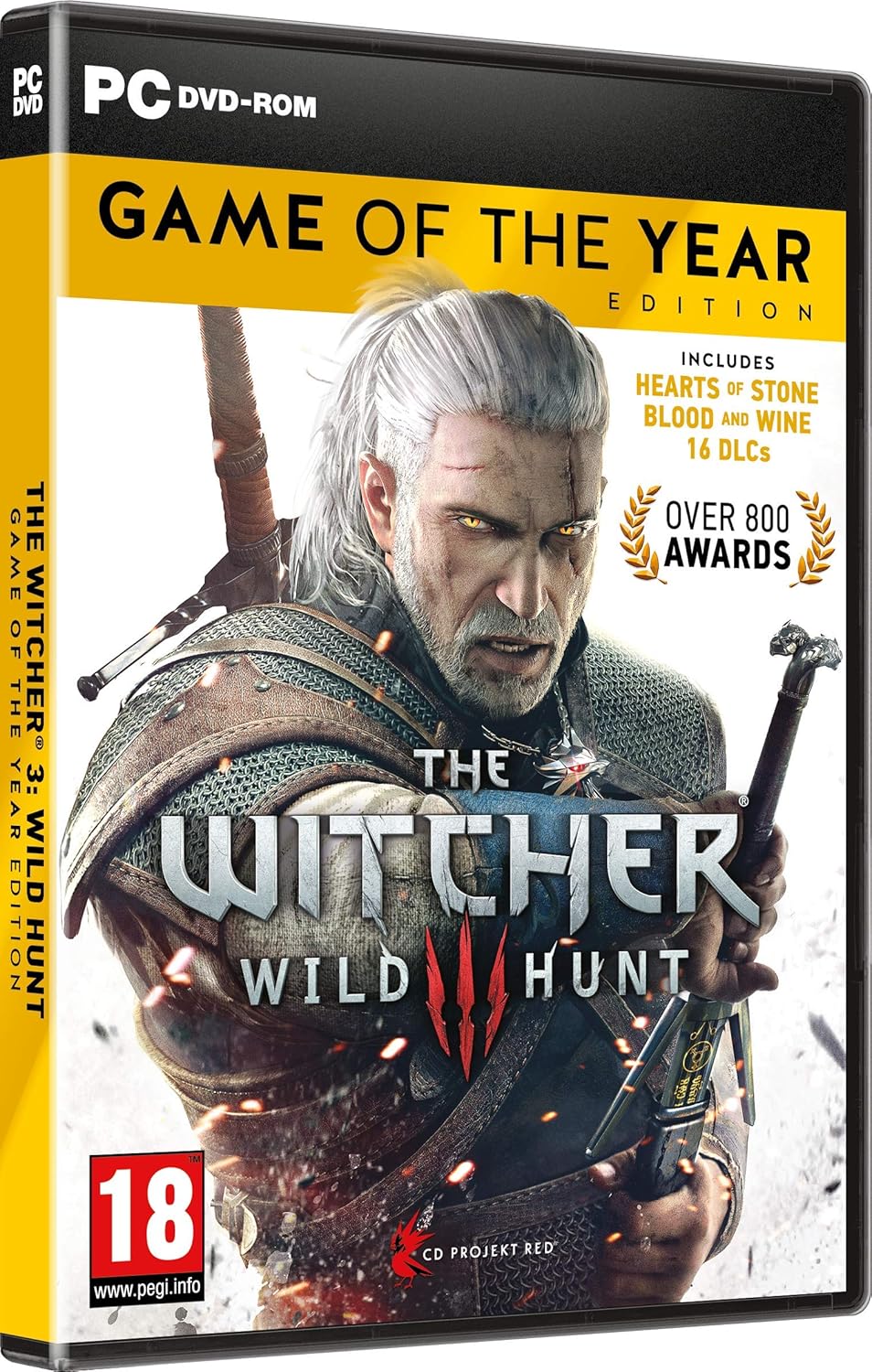 The Witcher III (3) Wild Hunt - Game Of The Year PC DVD : Amazon.fr ...