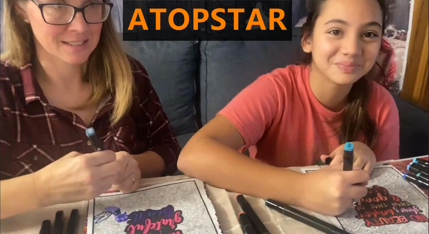 Watch ATOPSTAR Alcohol Markers Perfect for Adult and Kids on Amazon Live