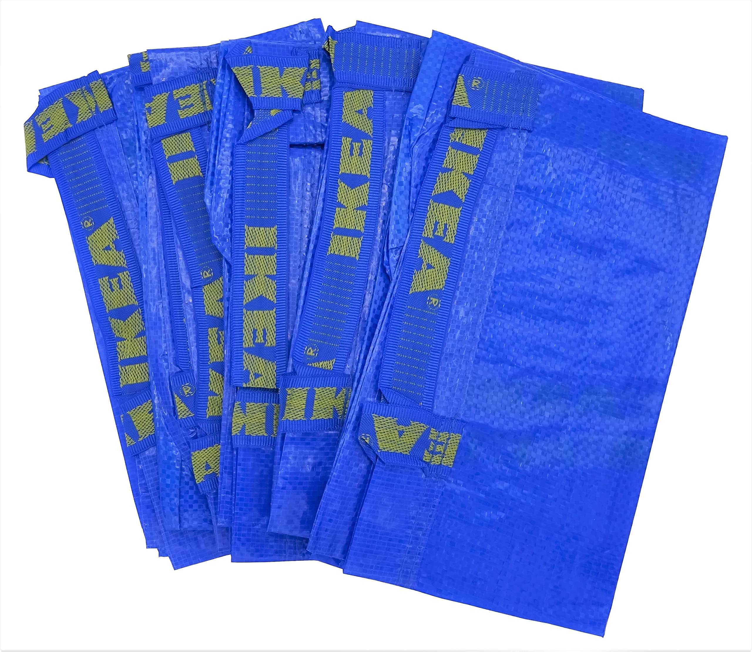 Ikea - 5x Frakta Blue Large Bags - Ideal For Outdoor Use & Storage (Max ...