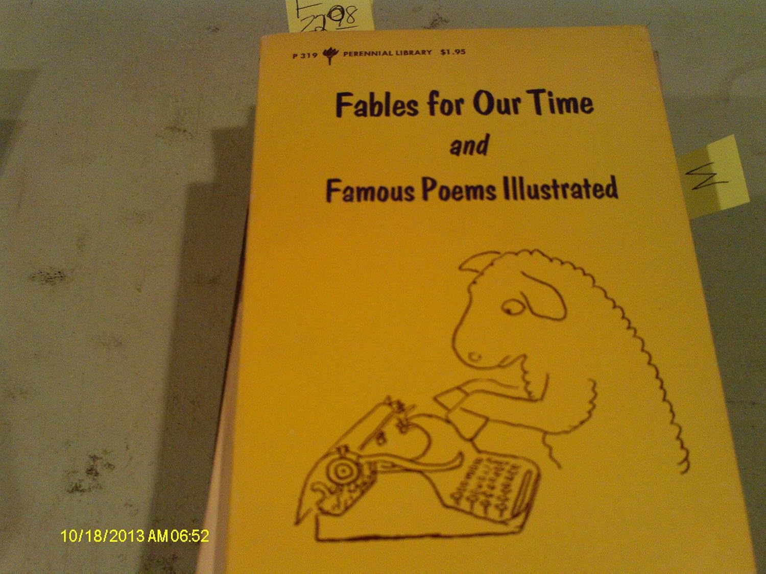 Fables for Our Time and Famous Poems Illustrated: James Thurber ...