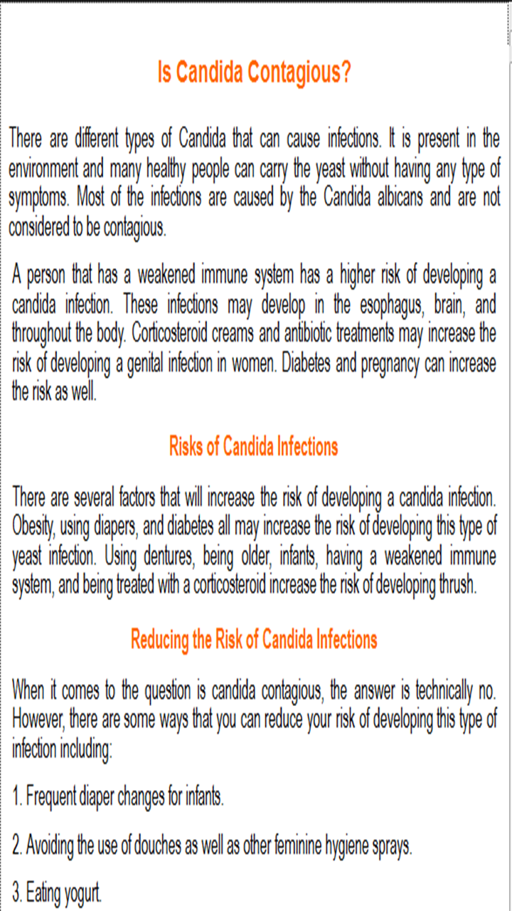 Candida - Getting Rid of Candida - Best Methods to Cleanse - Get Rid ...