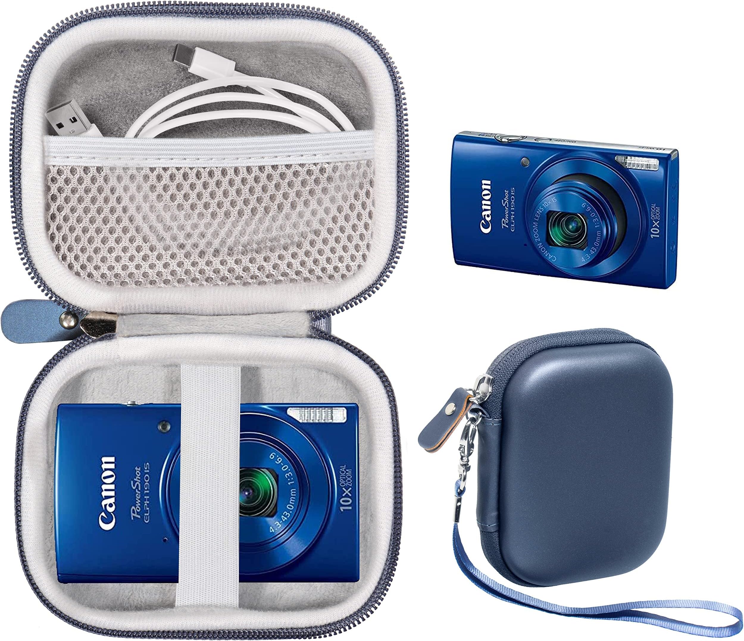 Amazon.com : WGear Digital Camera Case for CAMKORY, Fulealfly, Lecran ...