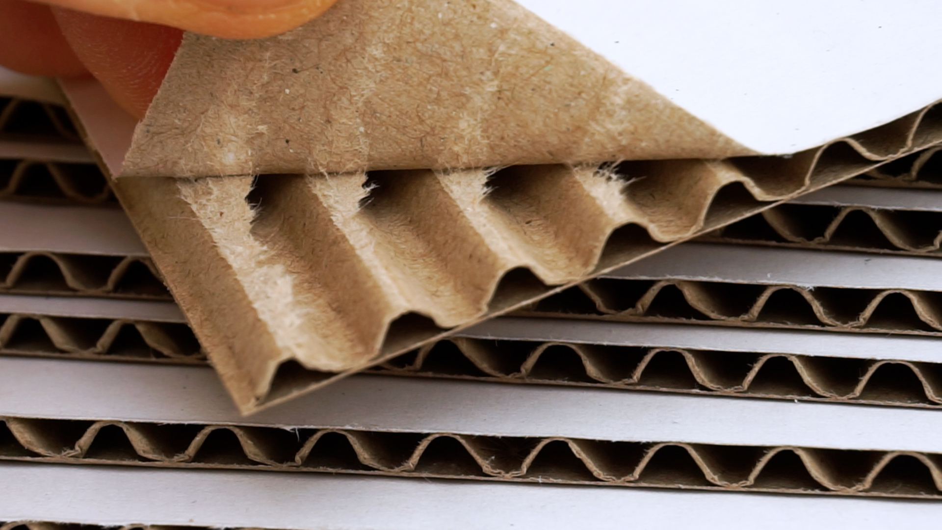 Láminas De Cartón Corrugado Blanco Envases Castillo Cajas De