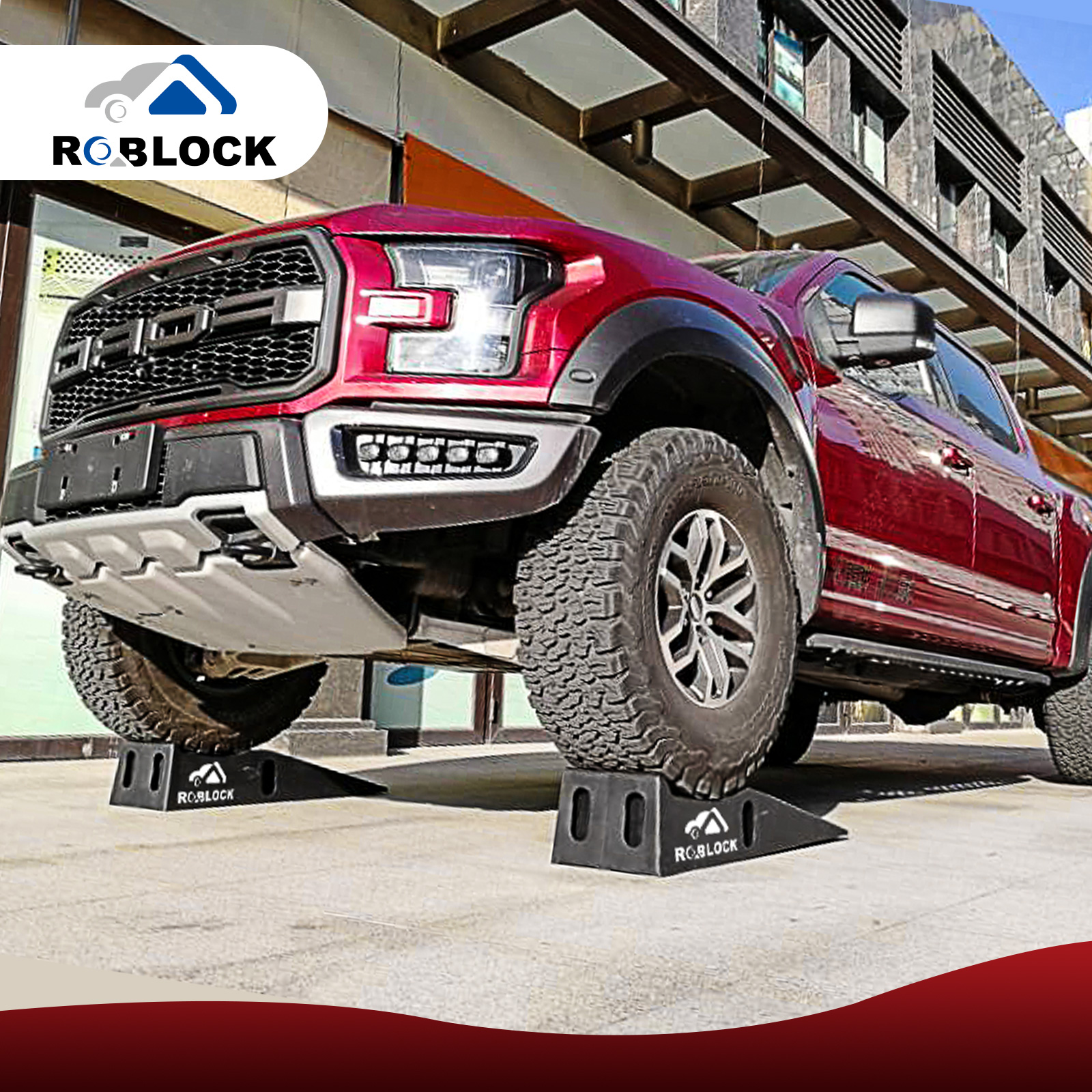 Watch ROBLOCK Heavy Duty Low Profile Car Ramps for Oil Changes on ...